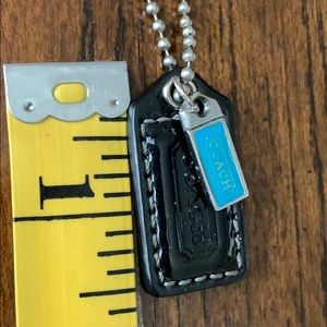 Coach | Bags | Coach Tag Black Coach Tag Metal Mini Set Of 2 | Poshmark